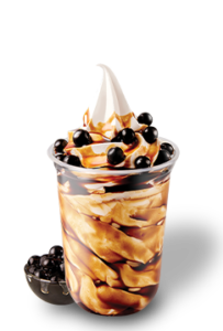 Mixue Boba Sundae | Creamy Soft Serve meets Chewy Pearls